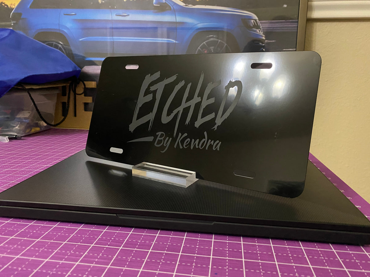 Personalized License Plate – Decal Xpress