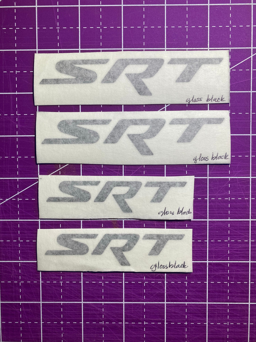 SRT (Complete Set) – Decal Xpress